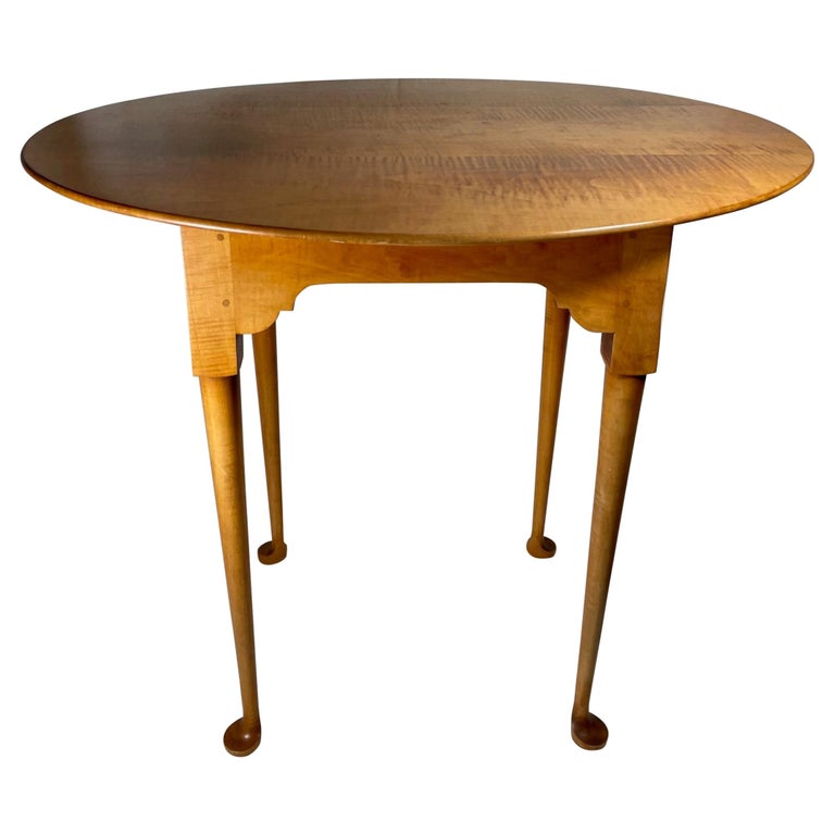 Queen Anne Style Side Table by Eldred Wheeler at 1stDibs