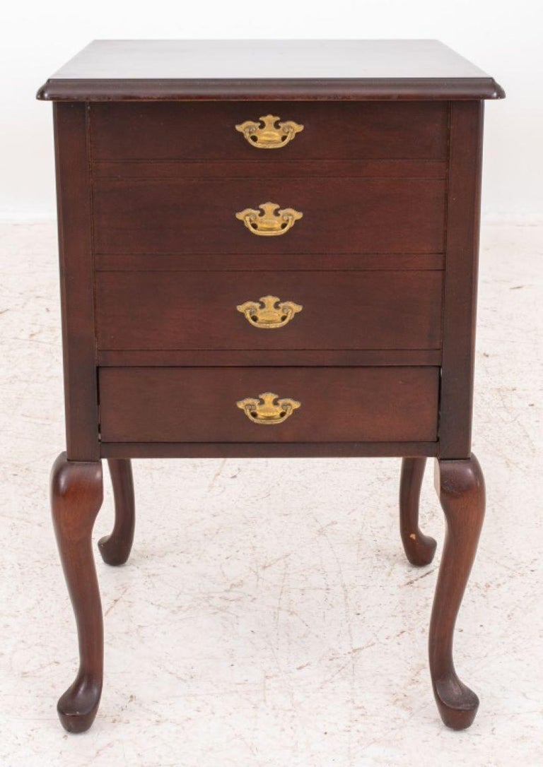 Queen Anne Style Small Cabinet For Sale at 1stDibs