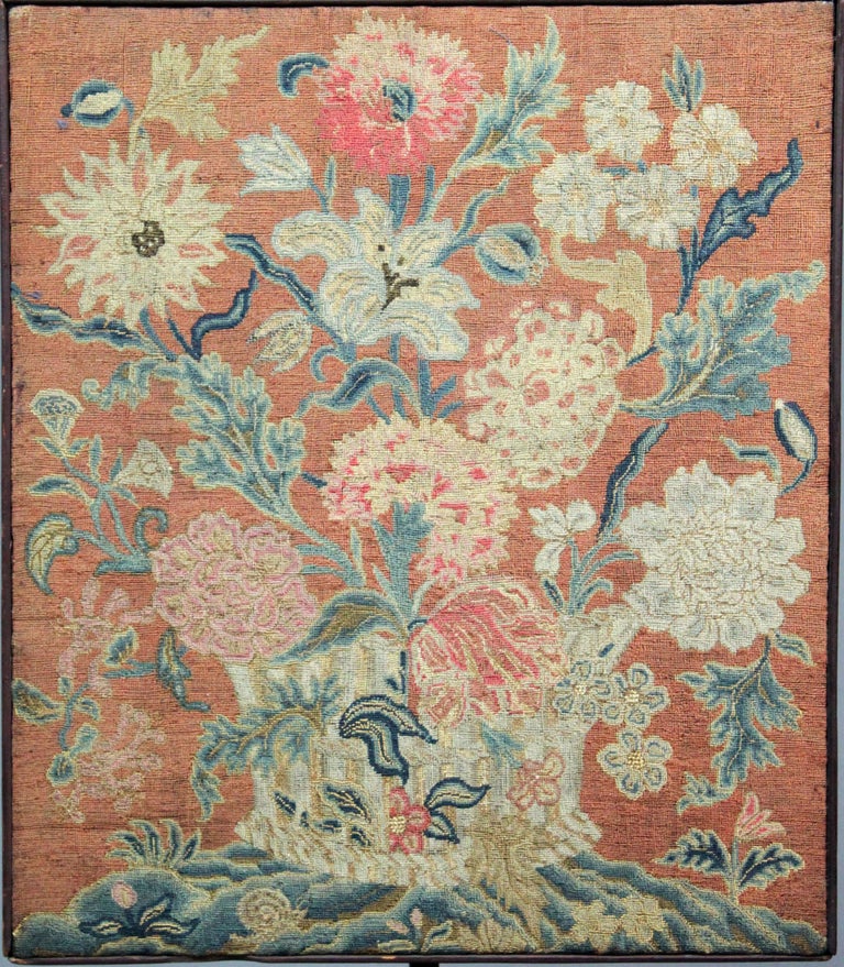 Queen Anne Walnut Fire Screen at 1stDibs