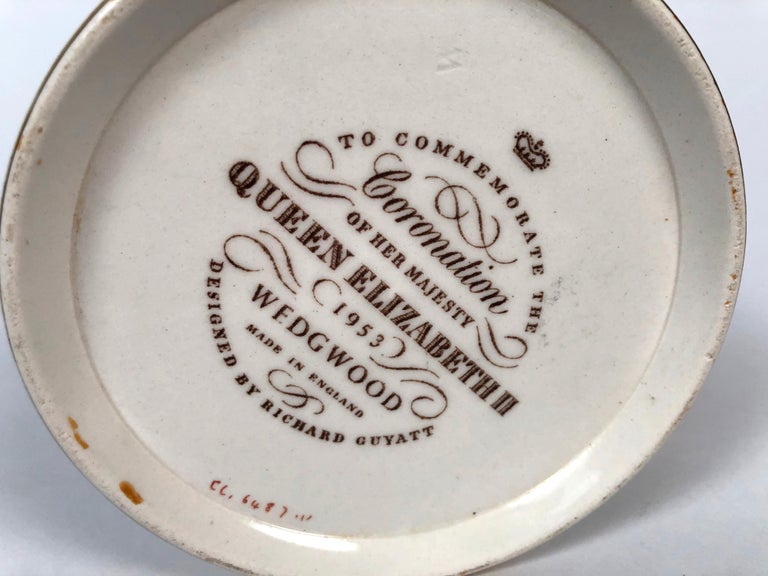 Queen Elizabeth II Commemorative Coronation Mug by Richard Guyatt for ...