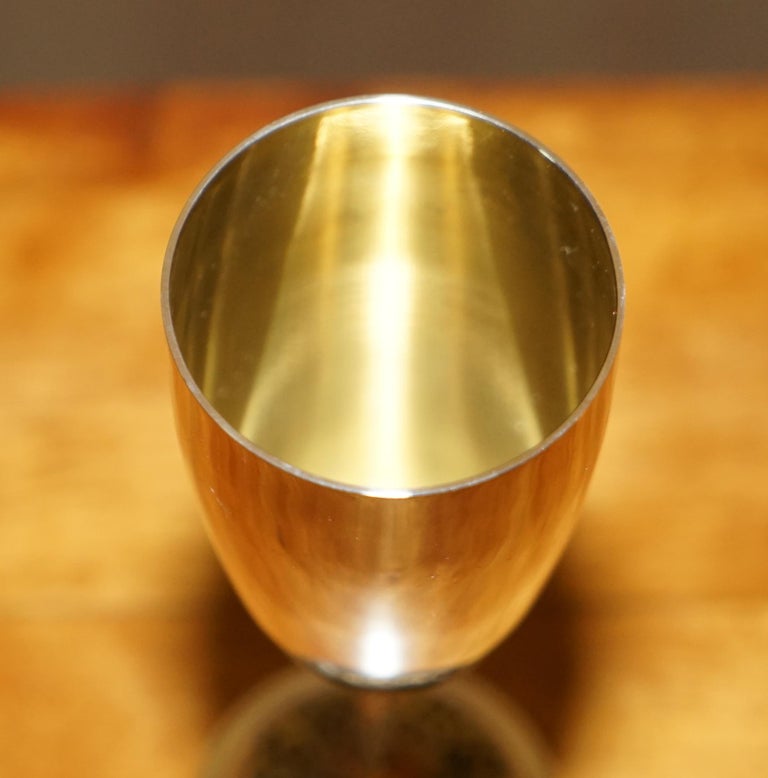 Queen Elizabeth II Sterling Silver Asprey Drinks Decanter Bar and ...