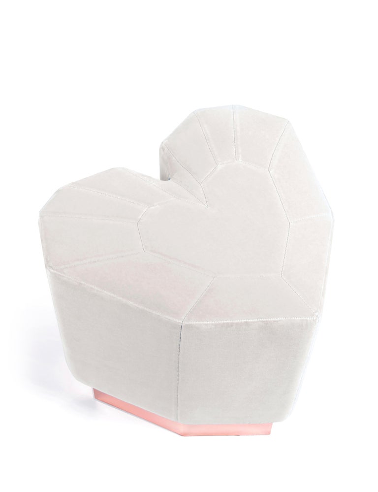 Queen Heart Stool by Royal Stranger For Sale at 1stDibs