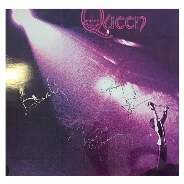 Queen Signed Self-Titled Album at 1stDibs