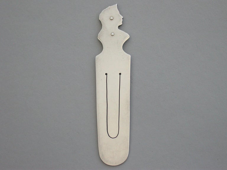 Queen Victoria Diamond Jubilee Commemorative Silver Bookmark, Chester ...