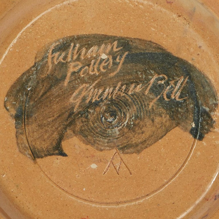 Quentin Bell and Vicky Walton Fulham Pottery Plate, 20th Century at 1stDibs
