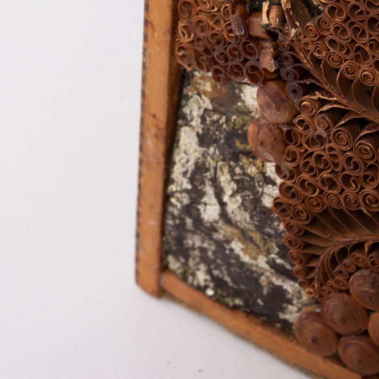 Quillwork Tea Caddy at 1stDibs