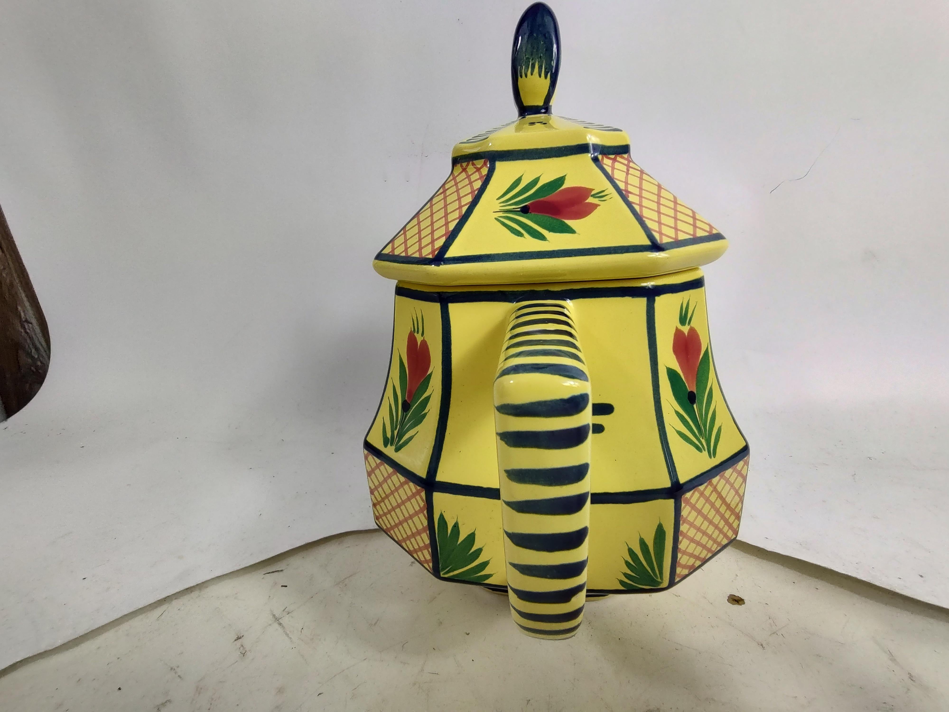 Quimper Faience Teapot with Breton Woman For Sale at 1stDibs | quimper ...