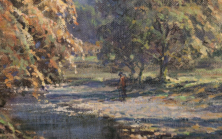 R. G. Trow - R. G. Trow - 20th Century Oil, Highland Stream For Sale at ...