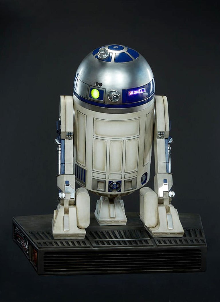 R2D2 Life Size Model Sculpture Star Wars For Sale at 1stDibs