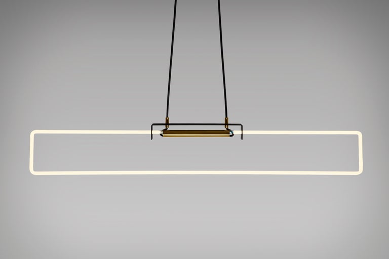 Ra Suspension Glossy White Cold Cathode Neon Modern Suspension by ...