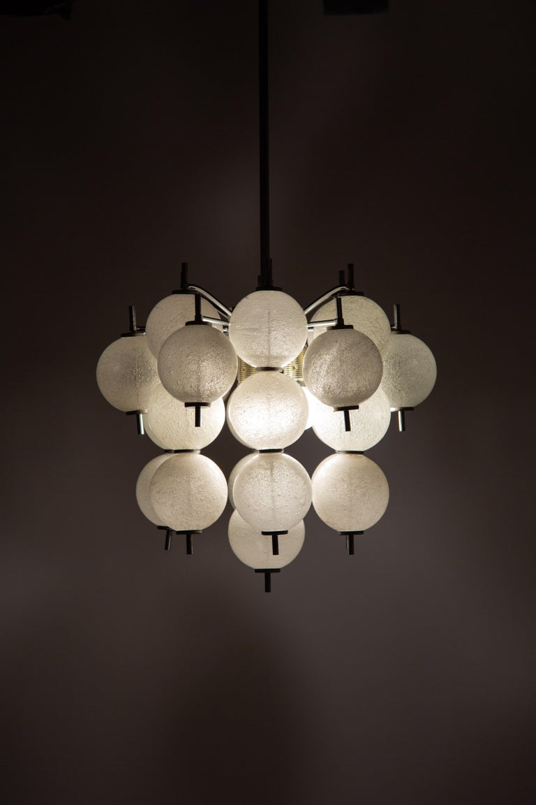 RAAK Amsterdam Bal Lamp 25 Glass Bal Hanging Lamp For Sale at 1stDibs