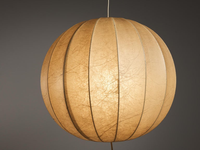 RAAK Floor Lamp with Fiberglass Cocoon Shade For Sale at 1stDibs