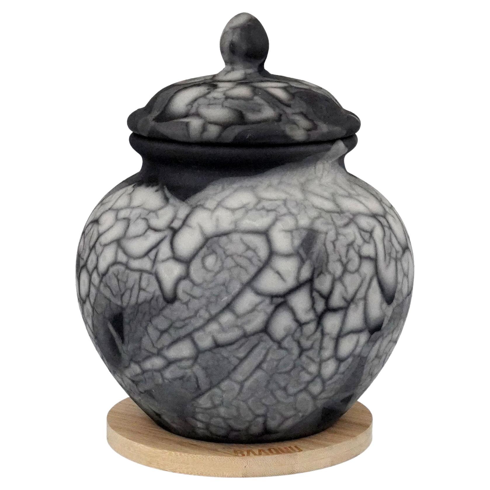Raaquu Raku Fired Tamashii Urn in S/N8000067 Art Series, Malaysia For ...