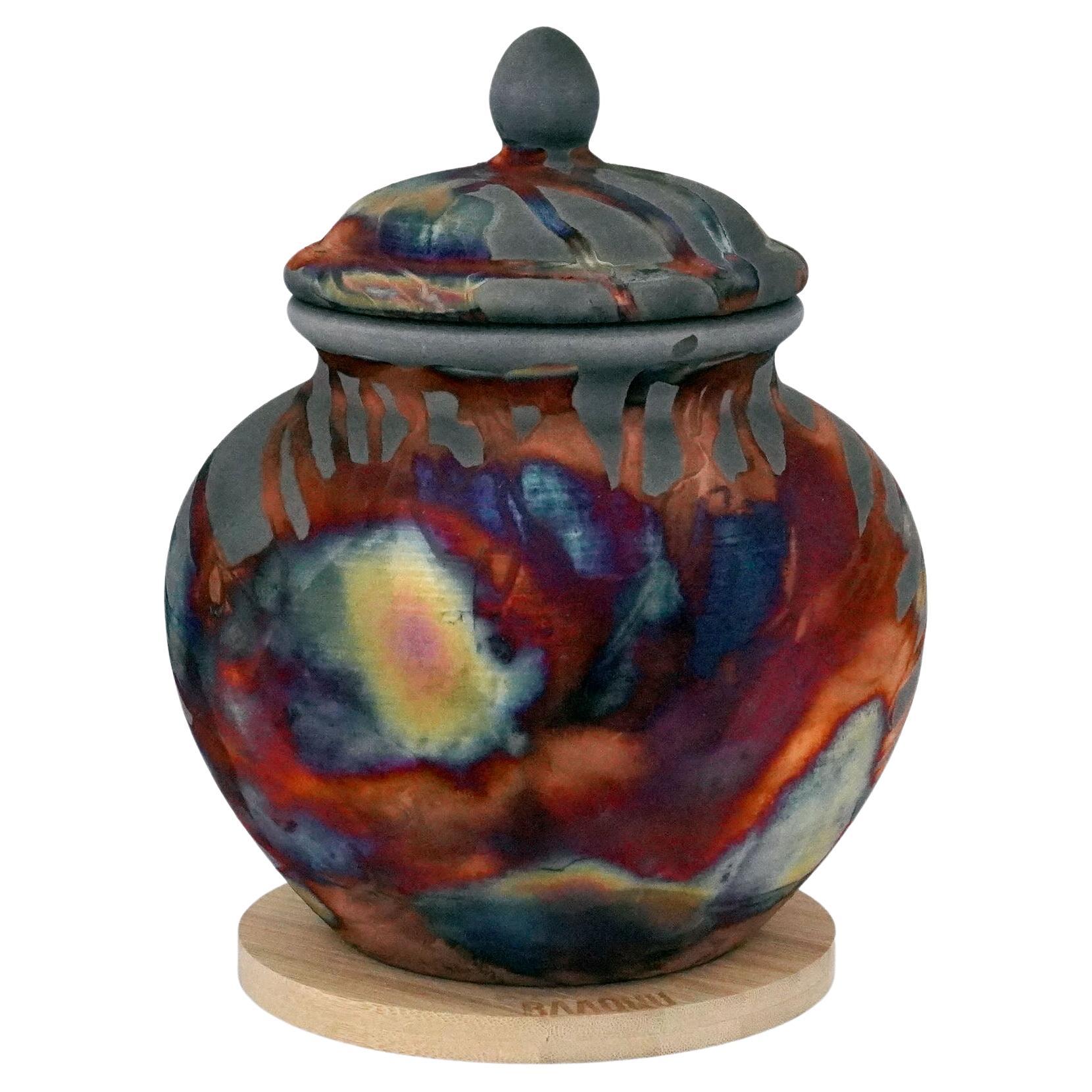 Raaquu Raku Fired Tamashii Urn in S/N8000073 Art Series, Malaysia For ...