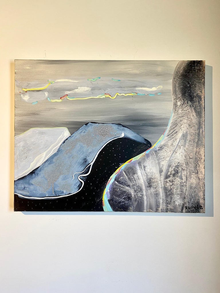 Rachel Berkowitz - Charred Mountains- Contemporary Abstraction with ...