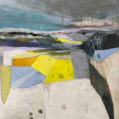 Rachel Cronin - Rachel Cronin, Field Lines, Original Landscape Painting ...