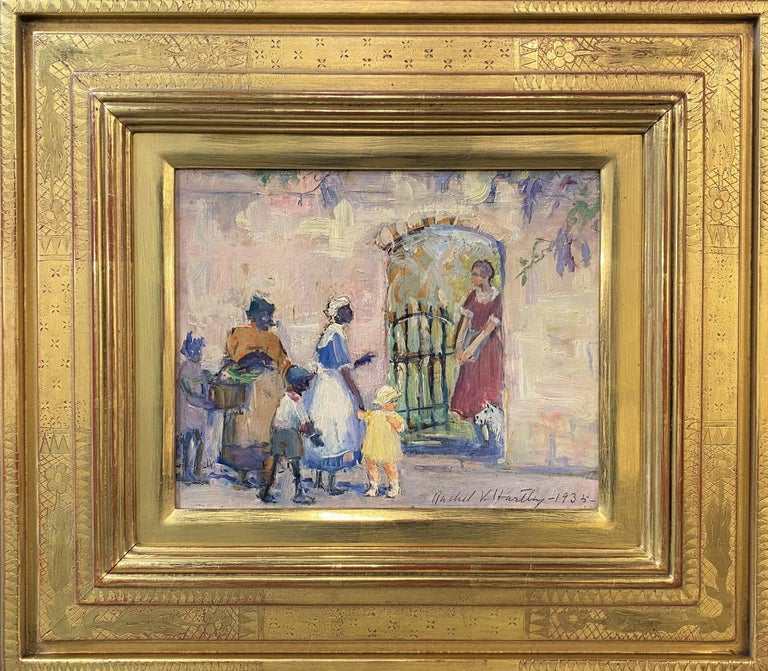 Rachel Hartley - Southern Scene, Possibly Charleston, South Carolina ...