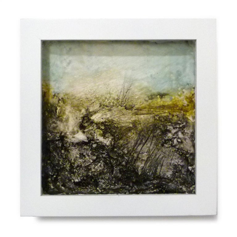 Rachel Kohn - Linear Landscape V : small landscape work of art For Sale ...