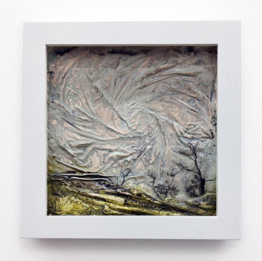 Rachel Kohn - Linear Landscape XIII : small landscape work of art For ...