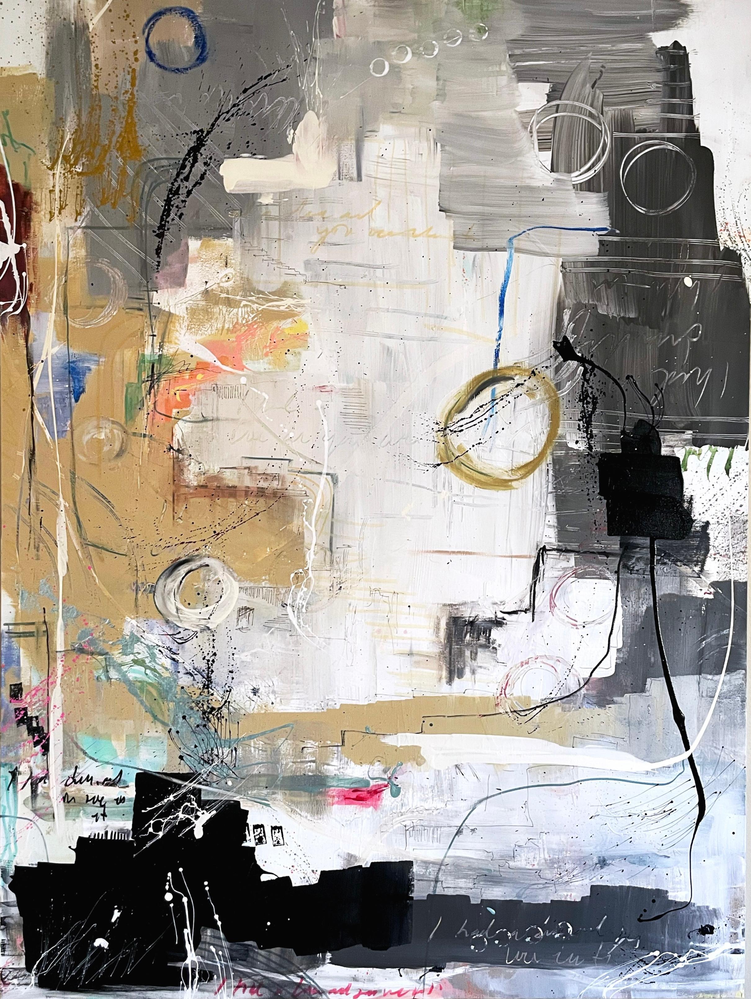 Rachel M. Mac - Abstract Painting by Rachel M. Mac, 'Dreams, 3' For ...