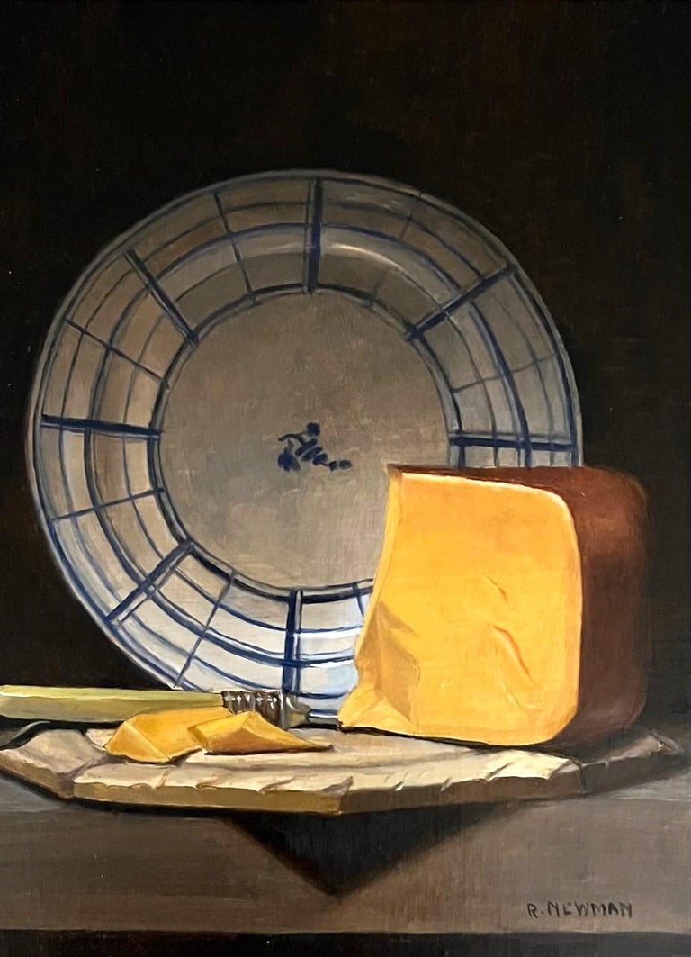 Rachel Newman - French Plate with Cheese For Sale at 1stDibs