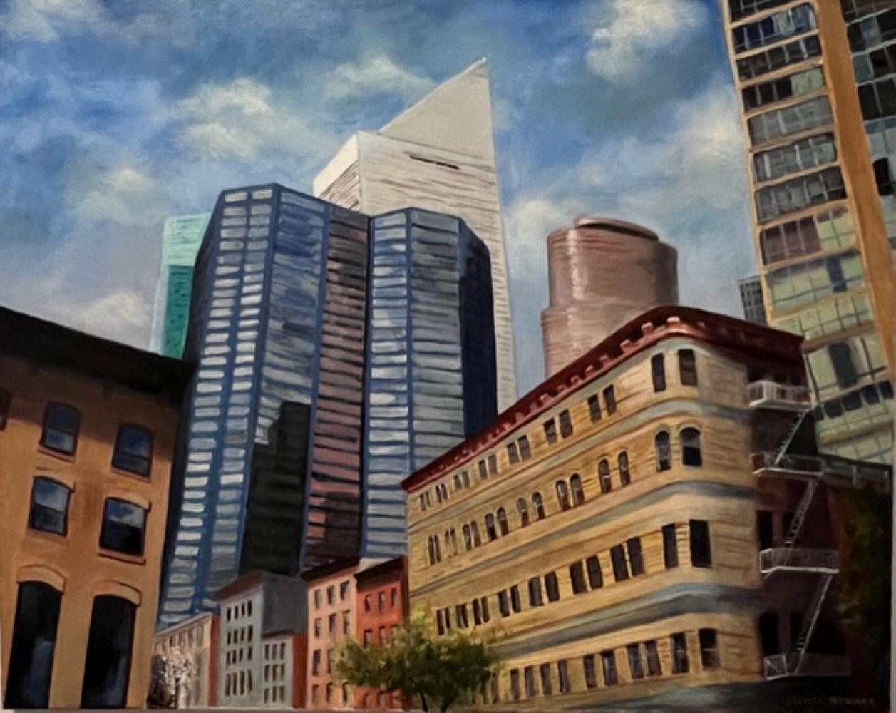 Rachel Newman - Sunset in Rockport Harbor For Sale at 1stDibs