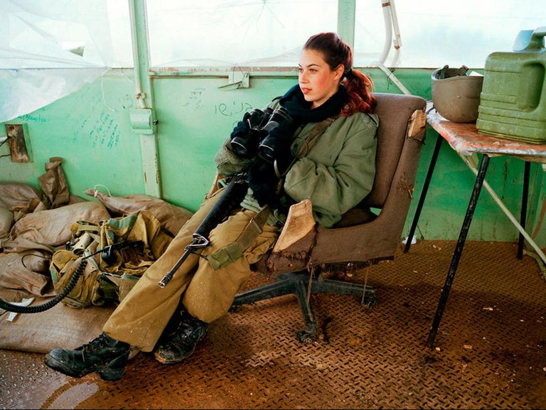 Rachel Papo - Lookout duty at the observation tower For Sale at 1stDibs