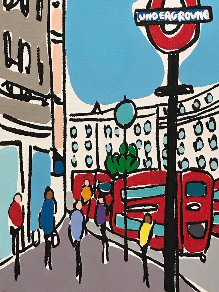 Rachel Tighe - Mini London Tube Commute For Sale at 1stDibs