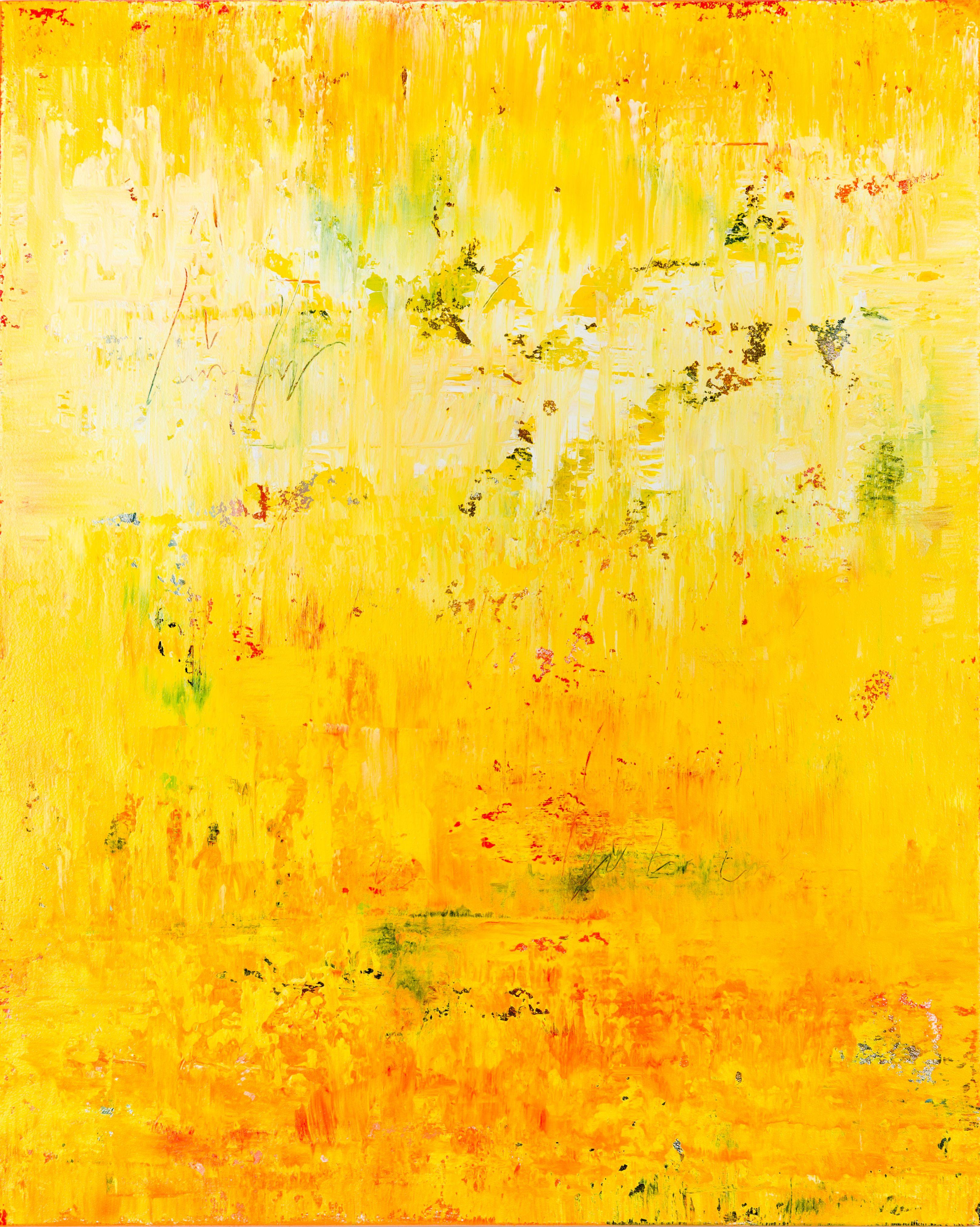 Radek Smach - Beige abstract painting GP952, Painting, Acrylic on ...