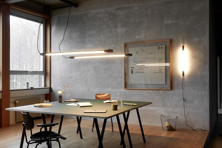 Radent Pendant Lamp 700 mm in Black - by NUAD For Sale at 1stDibs