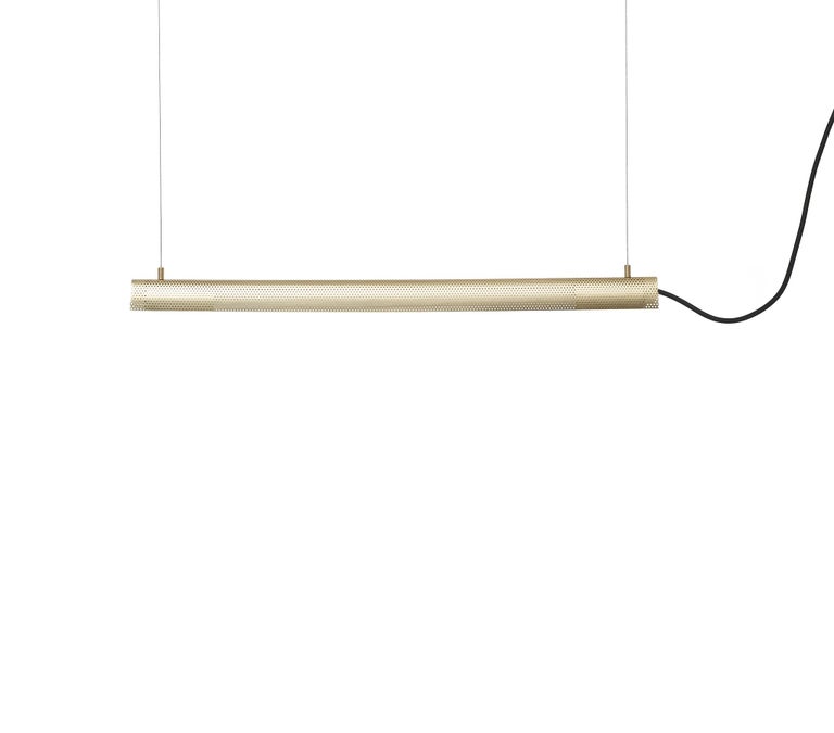 Radent Pendant Lamp 700 mm in Brass - by NUAD For Sale at 1stDibs