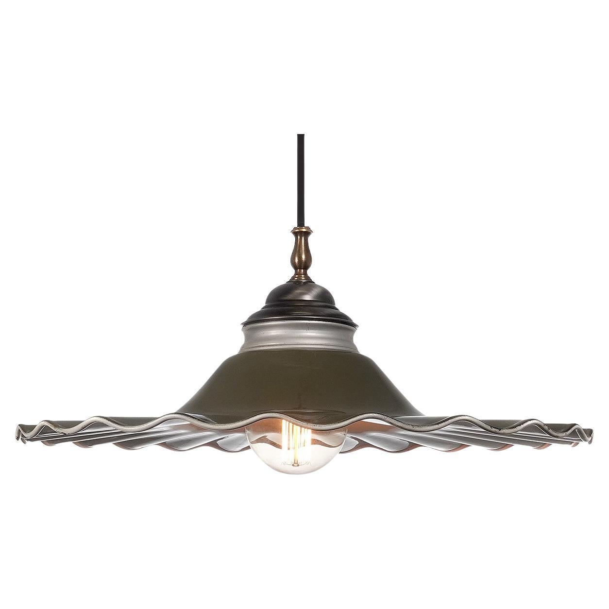 Matching Pair of Radial Wave Street Lamps at 1stDibs