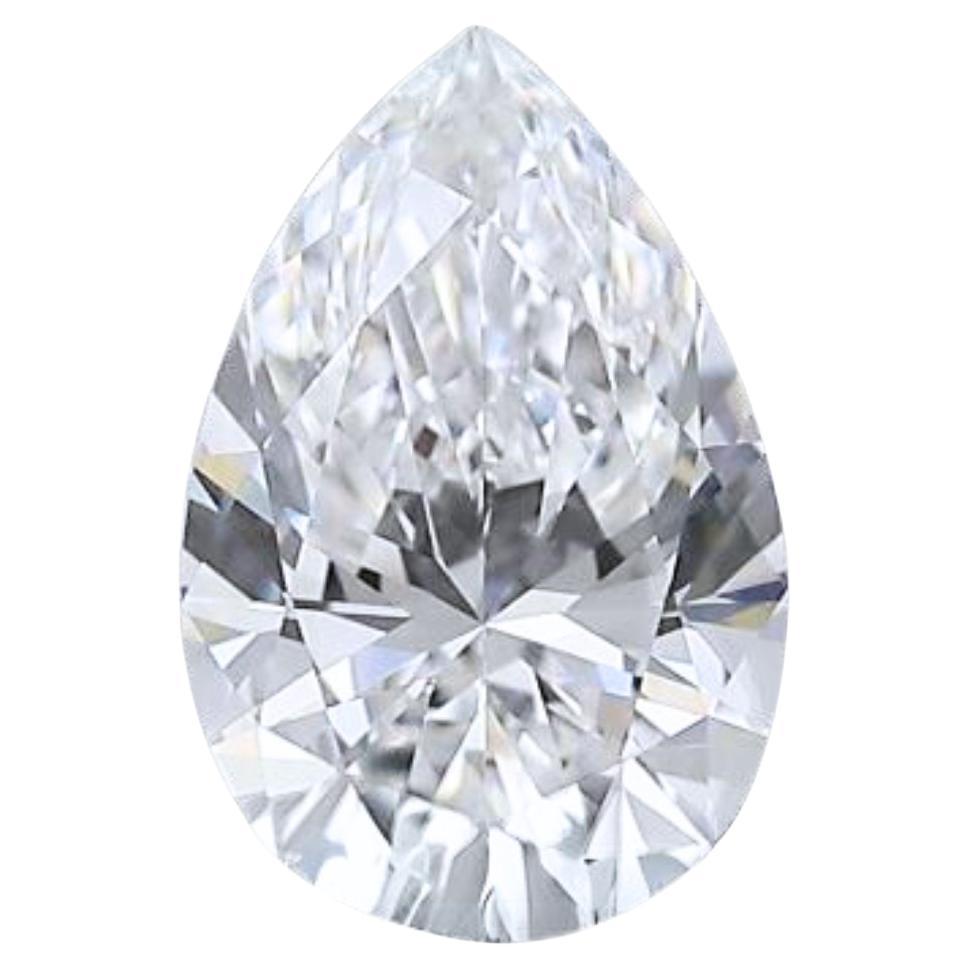 Radiant 0.70 Ideal Cut Pear-Shaped Diamond - GIA Certified For Sale at ...