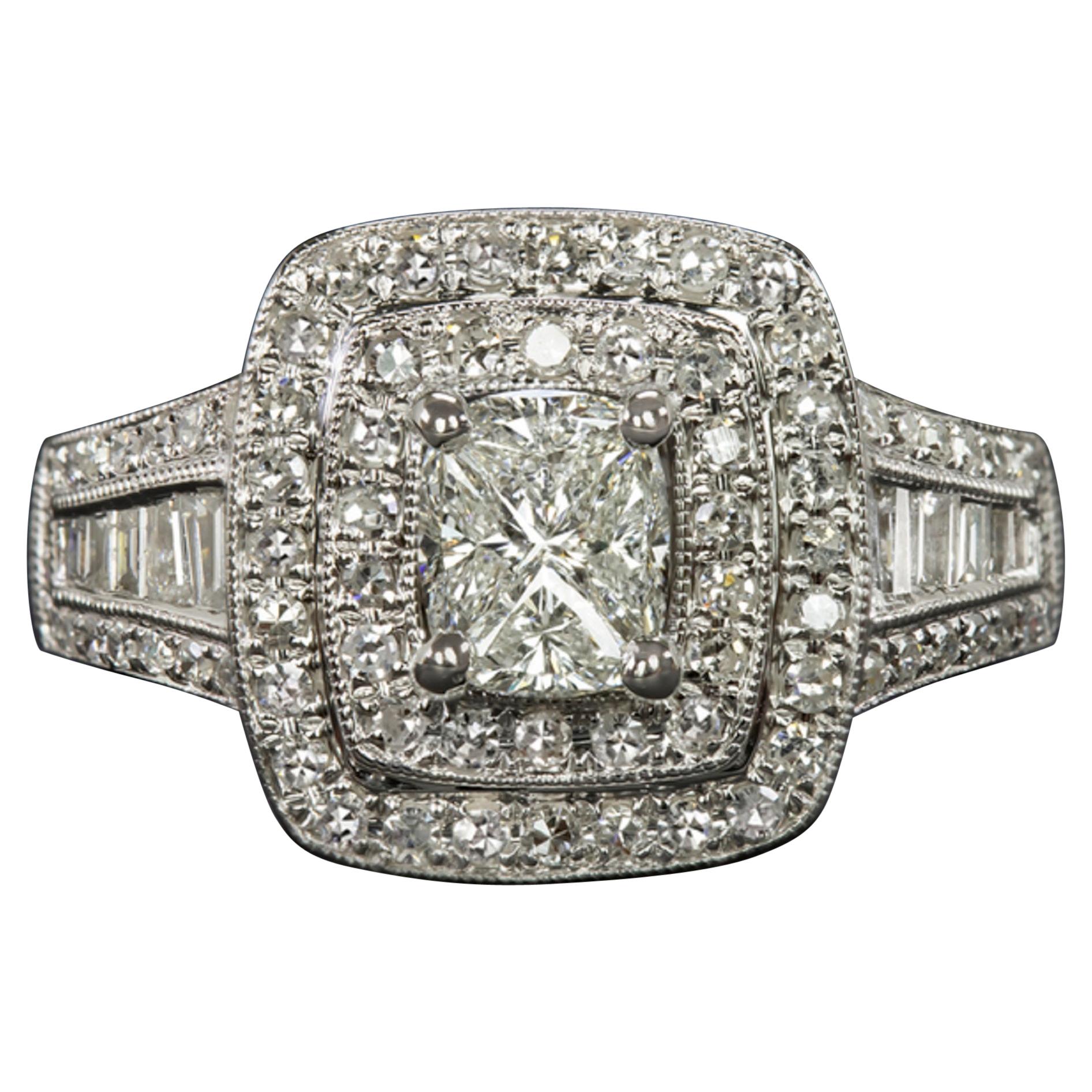 Spectacular Radiant Cut Diamond Ring For Sale at 1stDibs | imperfect ...