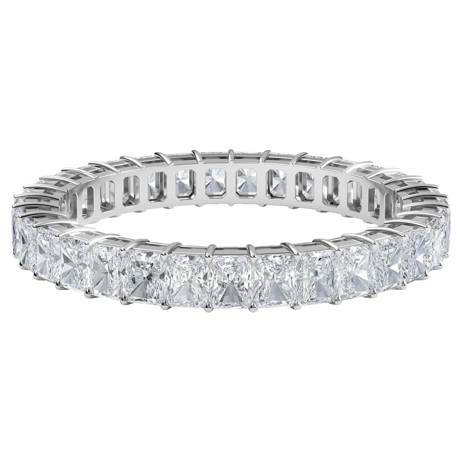 Radiant Diamond Eternity Band, 2.75 Total Carat Weight For Sale at 1stDibs