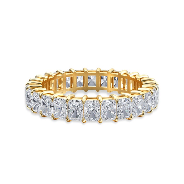 Radiant Diamond Eternity Band, 2.75 Total Carat Weight For Sale at 1stDibs
