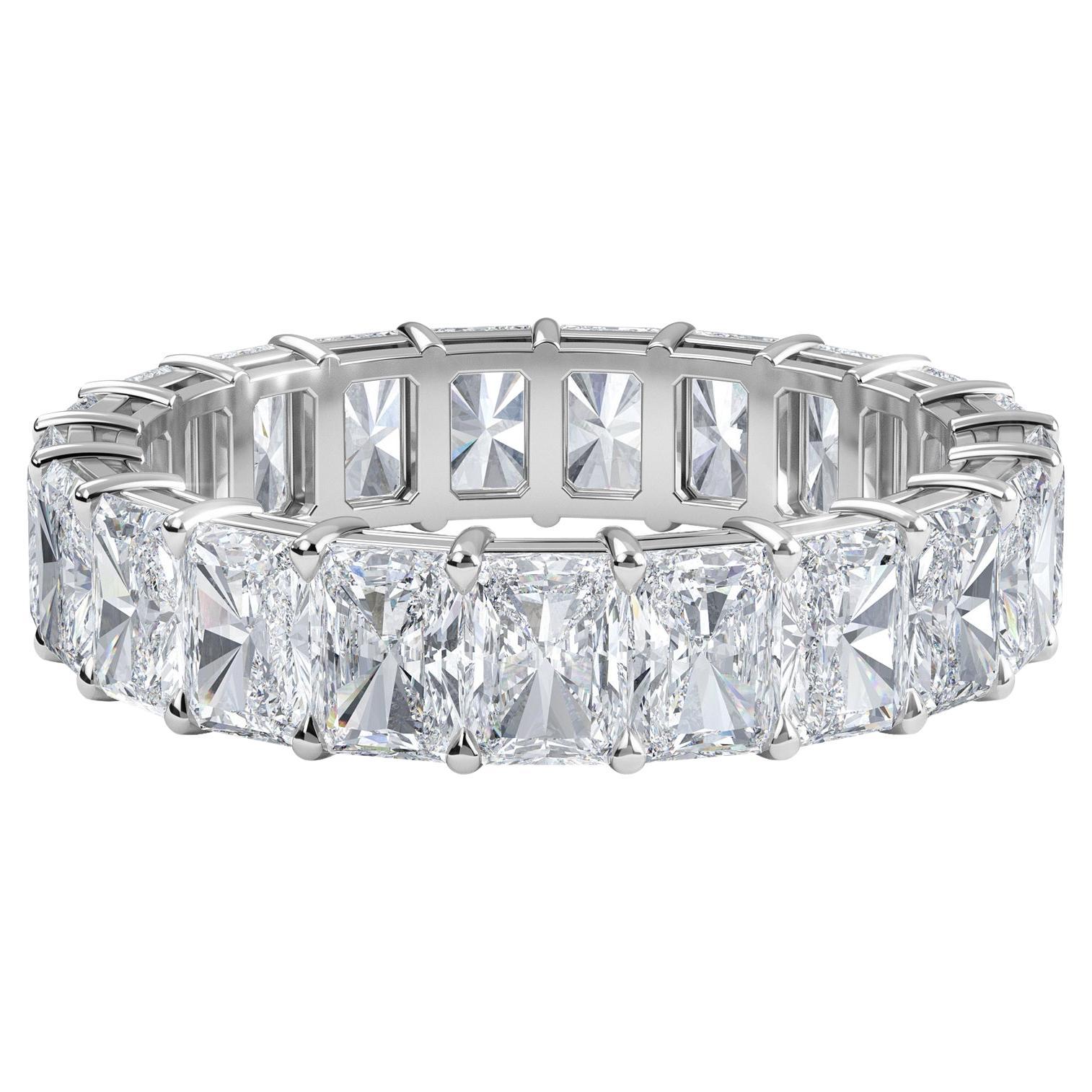 Amazing Radiant Diamond Eternity Band For Sale at 1stDibs