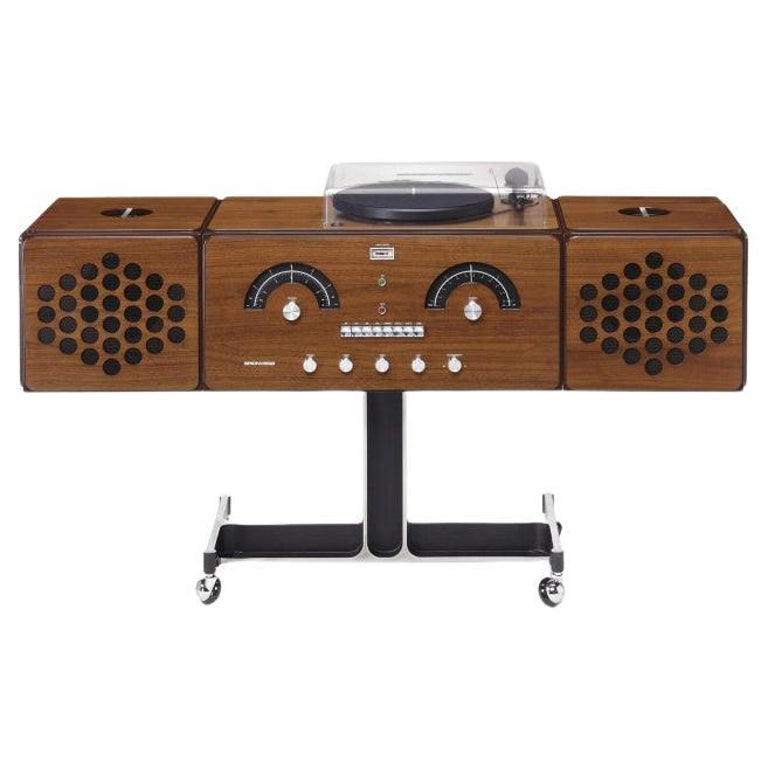 Radiofonografo rr226 fo-st noce canaletto For Sale at 1stDibs