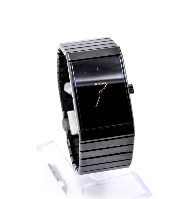 Rado Black Ceramic and Titanium Gents Watch Ref. 196.0364.3 at 1stDibs ...