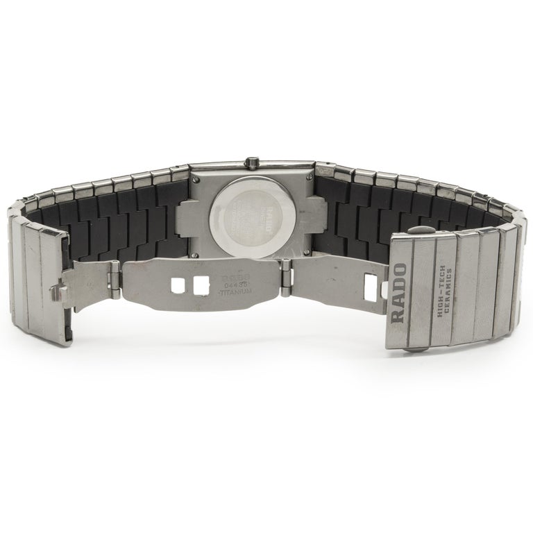 Rado Black Ceramica Diastar at 1stDibs