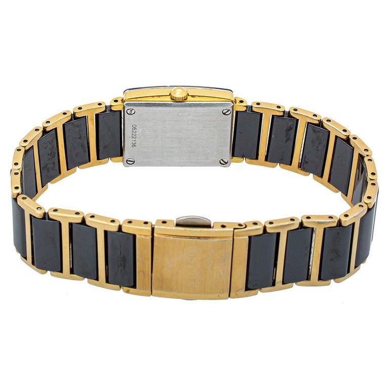 Rado Black Gold Tone Titanium Ceramic Integral Jubilee Women's ...