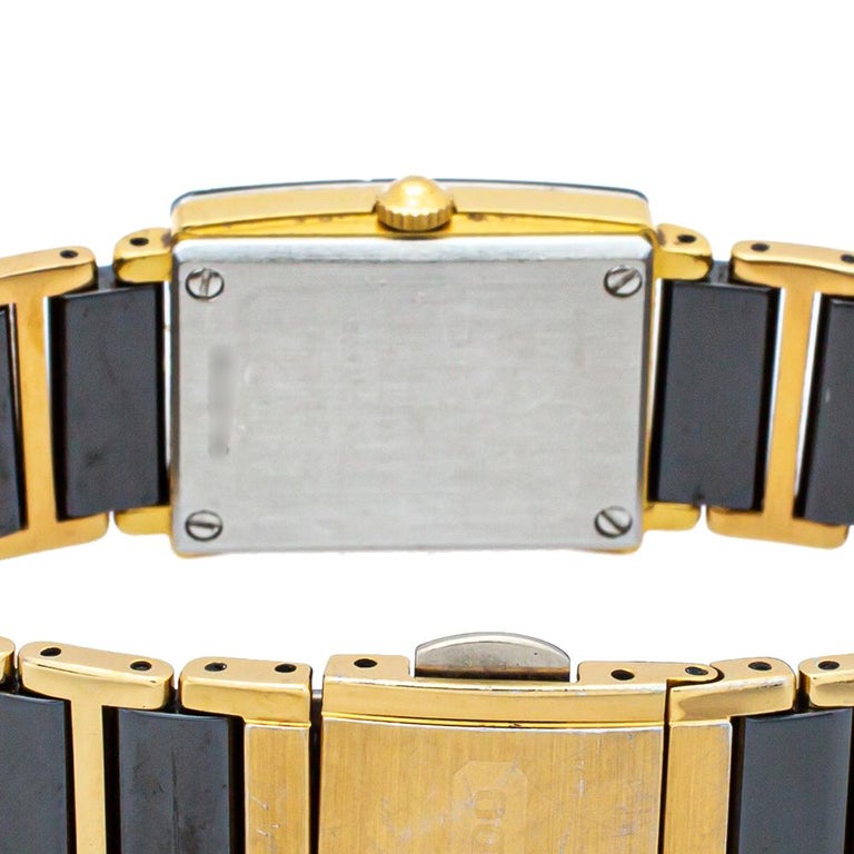 Rado Black Gold Tone Titanium Ceramic Integral Jubilee Women's ...