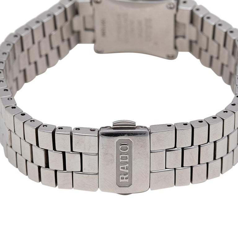 Rado Black Stainless Steel DiaStar 322.0682.3.070 Women's Wristwatch 20 ...