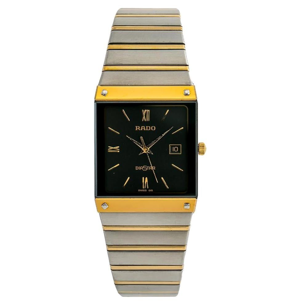 Rado Diastar Gold Plated SS Gold Women's Wristwatch 27 mm For Sale at ...