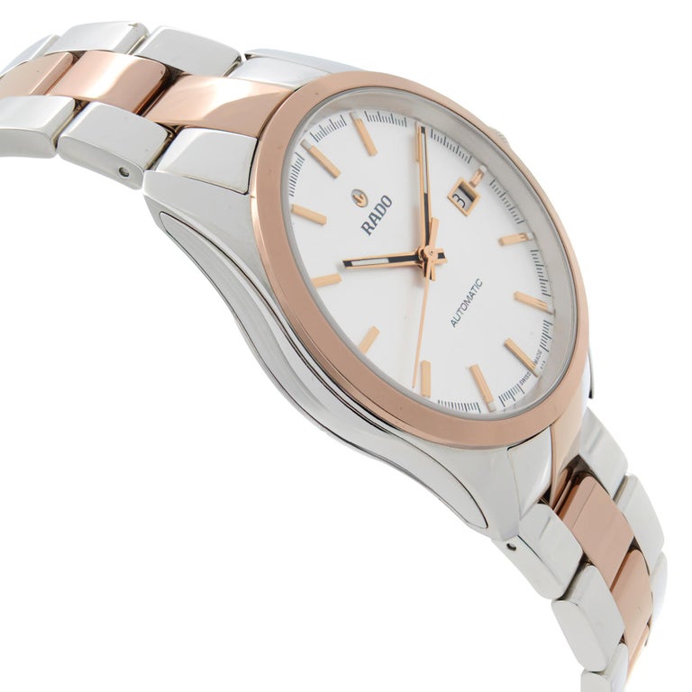 Rado Hyperchrome Steel Ceramic Silver Dial Automatic Mens Watch ...