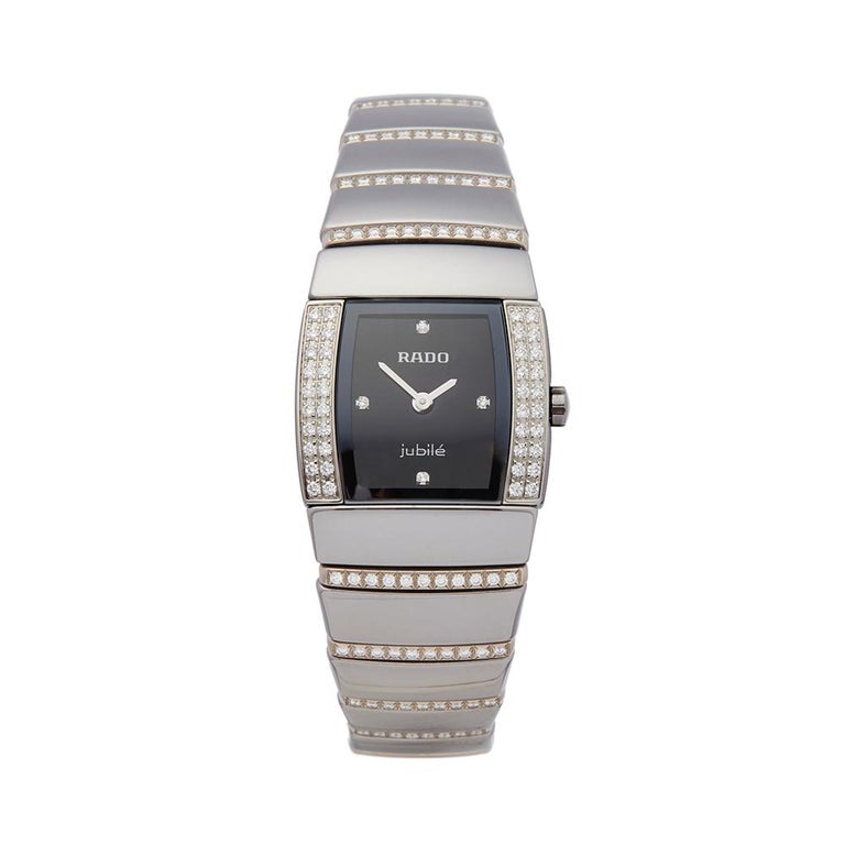 Rado Sintra Ceramic Diamond R13578719 Ladies Wristwatch at 1stDibs