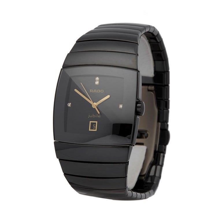 Rado Sintra Ceramic R13723712 Wristwatch at 1stDibs | rado mens watch