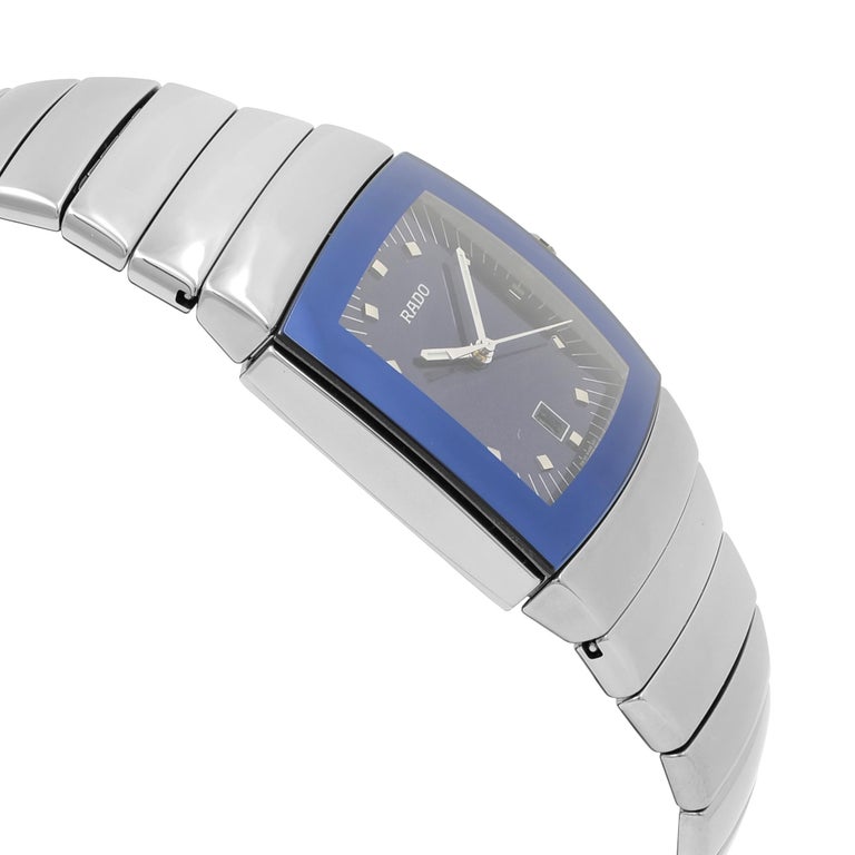 Rado Sintra High Tech Ceramic Blue Dial Quartz Men’s Watch R13810202 at ...