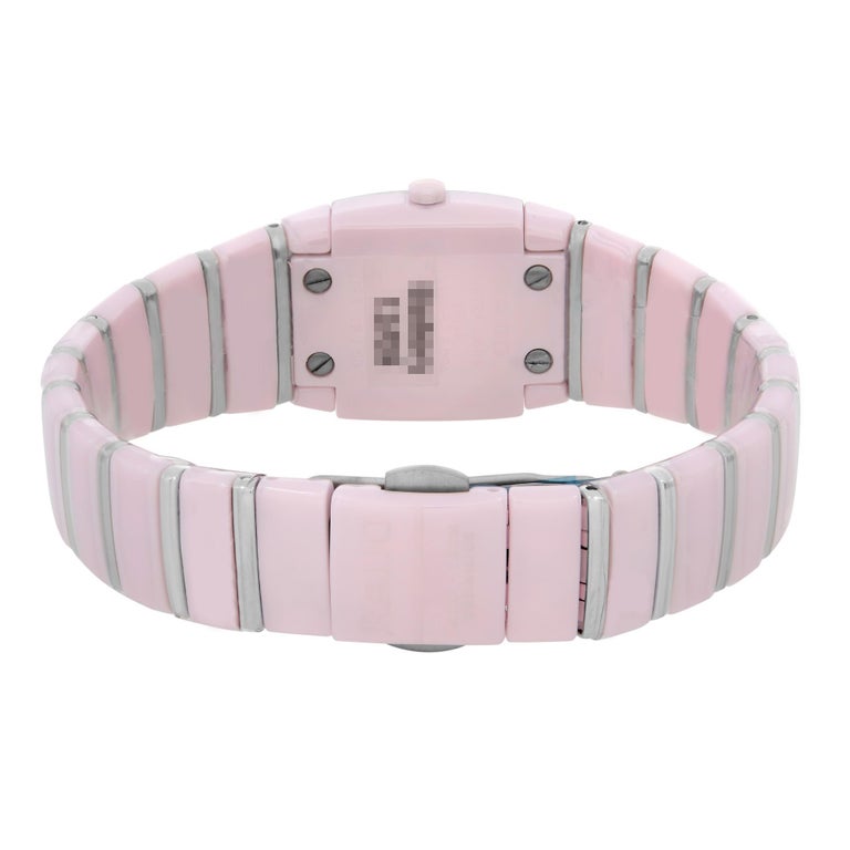 Rado Sintra Jubile Limited Edition Pink Ceramic Diamonds Ladies Watch ...