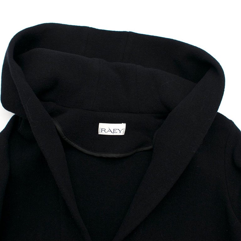 Raey Hooded Baja Double-Crepe Top For Sale at 1stDibs